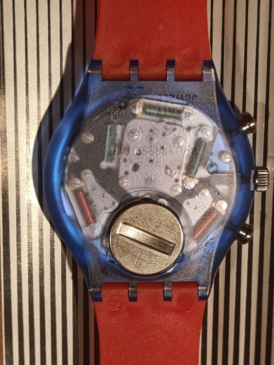 Vintage Swatch Chrono JFK SCN103 1992 - Ungetragen (Gebraucht) in ...