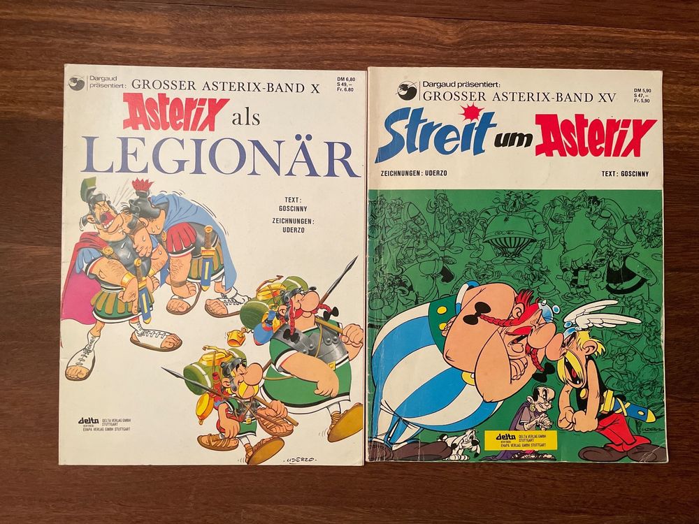2 Asterix Comics: als Legionär und Streit um Astrix (Gebraucht) in Uster für CHF 1 – mit ...