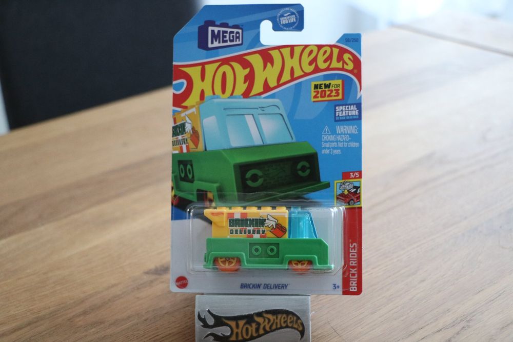 Hot Wheels Brick Riders 2023: Brickin' Delivery 3/5 (Neu (gemäss ...