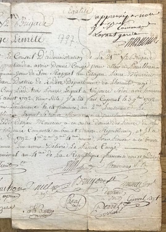 Antike Brief mit Siegel um 1797 (Gebraucht) in Root für CHF 90 – mit ...