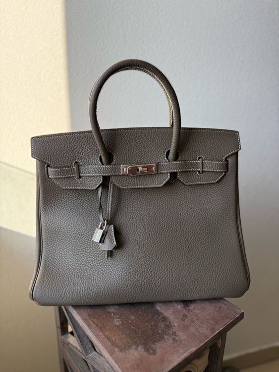 HERMES BIRKIN 35 GRIS NEUVE STICKER (Gebraucht) in Versoix für CHF 1 ...