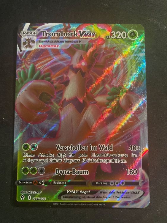 Pokemon Trombork Vmax | Kaufen auf Ricardo