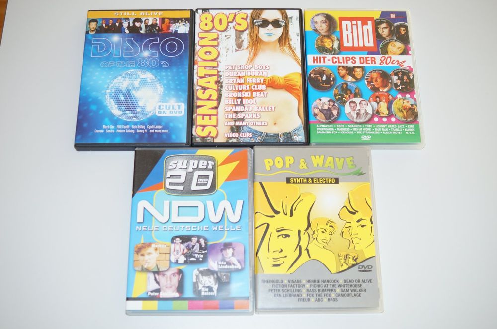 Disco of the 80's / 5 Musik DVDs mit 80er Musik | Kaufen auf Ricardo