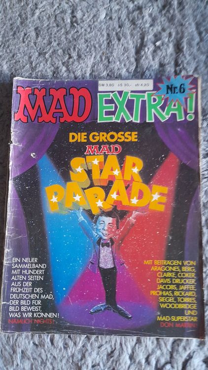 MAD EXTRA NR.6 DIE GROSSE MAD STAR PARADE COMIC (Gebraucht) in Wetzikon ...