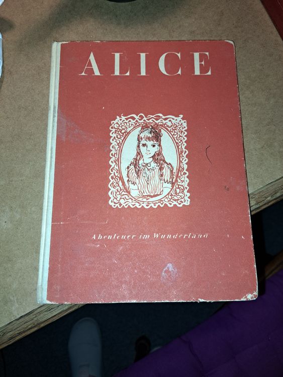 Antikes "Alice im Wunderland" Buch, Lilo Rasch-Nägele (Gebraucht) in ...