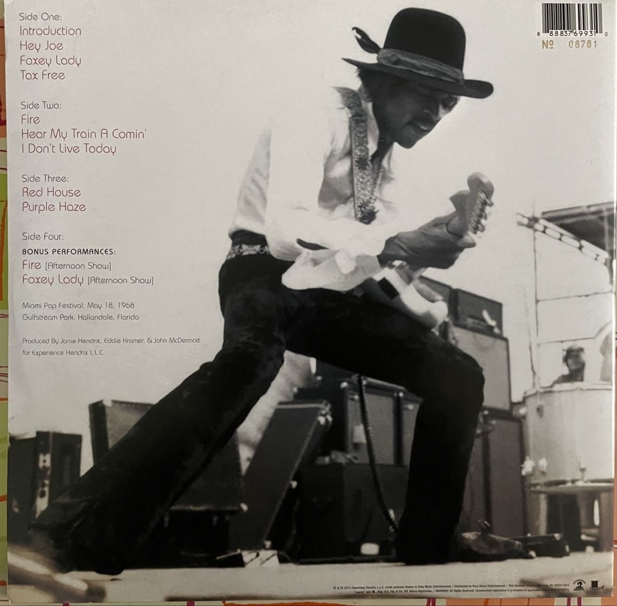 Jimi Hendrix Experience - Miami Pop Festival - Vinyl 2-LP (Gebraucht ...