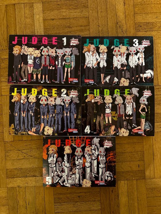 Judge Manga 1-5 | Kaufen auf Ricardo