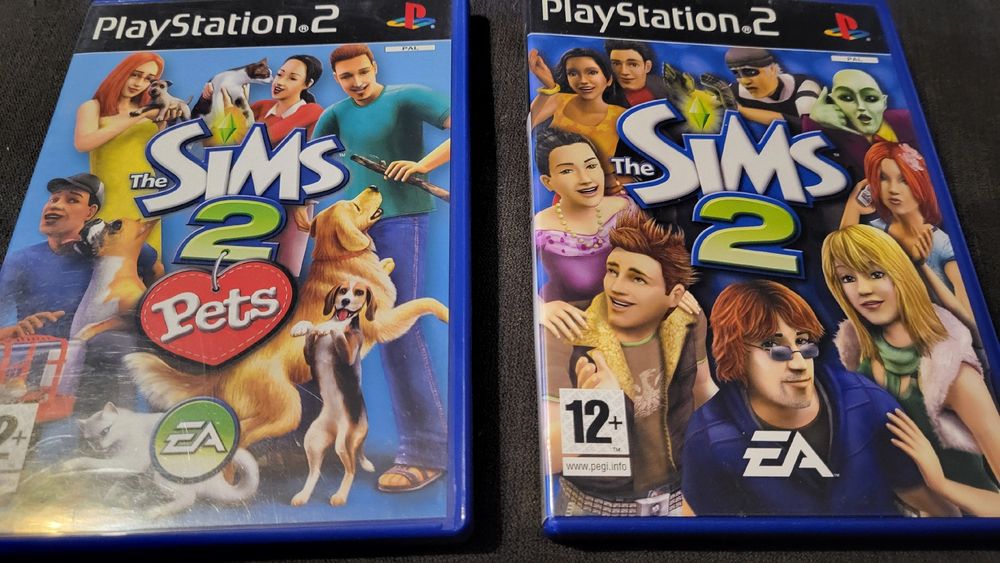The Sims 2 , Sims 2 PETS / Playstation 2 Spiele 2x set. (Neu (gemäss ...