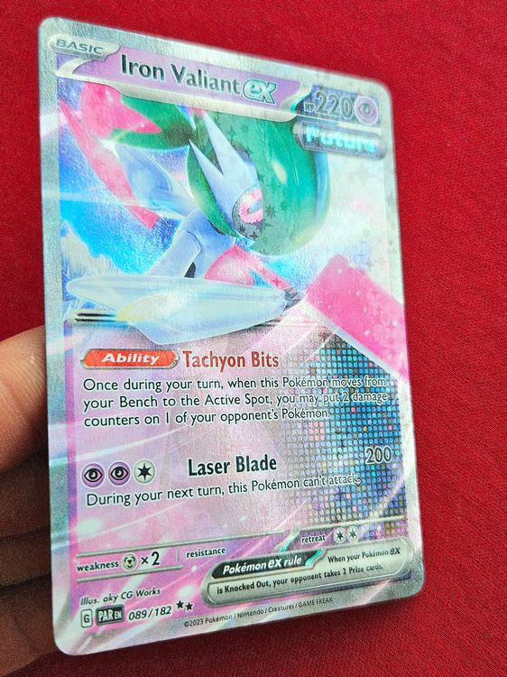 Iron Valiant ex Paradox Rift Fullart - EN - (MINT) (Gebraucht) in ...