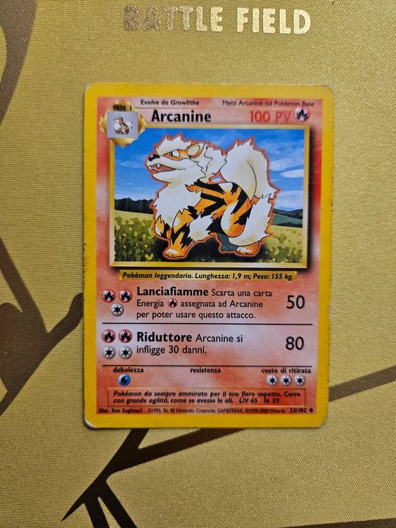 Base Set - Arcanine | Kaufen auf Ricardo