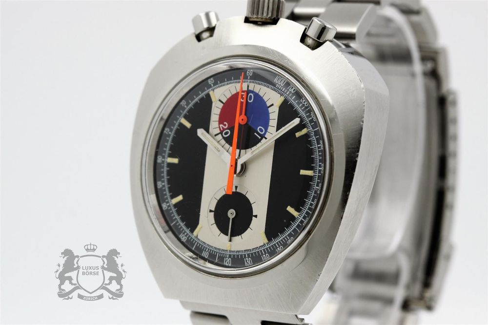 LEMANIA Bullhead Chronograph Kaliber 1872 *2296 (Gebraucht) in Zürich ...