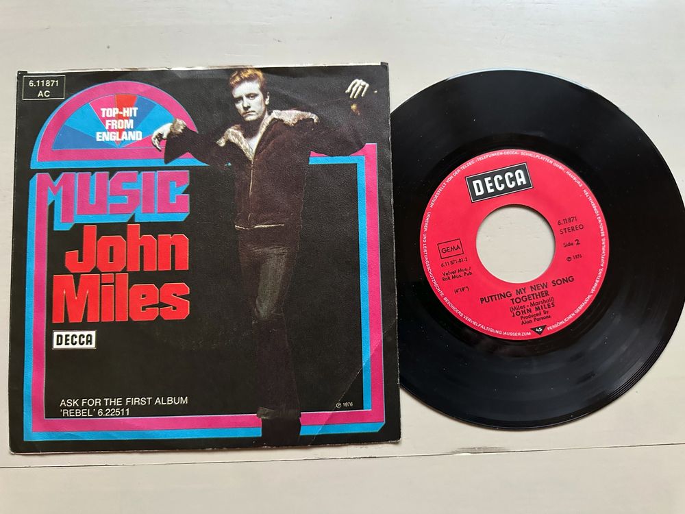 JOHN MILES super Hit Music Top Kult 70's (Gebraucht) in Basel für CHF 7 ...