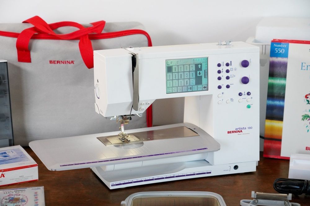 BERNINA ARTISTA 180 MIT STICKMODUL - REVIDIERT - GARANTIE (Gebraucht ...