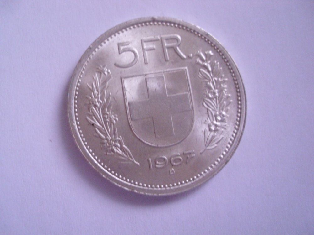 5 Franken 1967 | Kaufen auf Ricardo