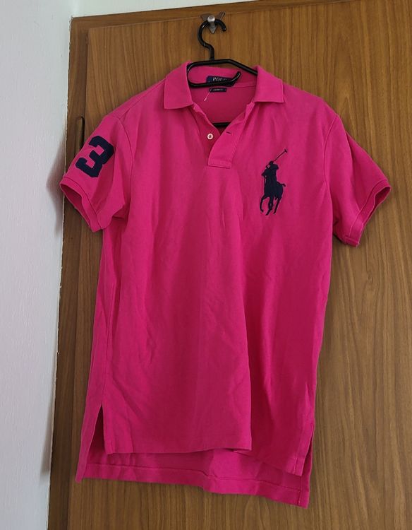 Polo Ralph Lauren rose vif, taille S/M | Kaufen auf Ricardo