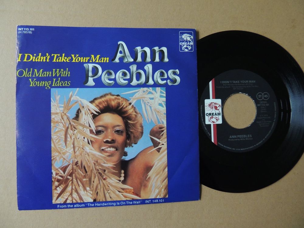 ANN PEEBLES i didn't take your man - old man with yound idea (Gebraucht ...