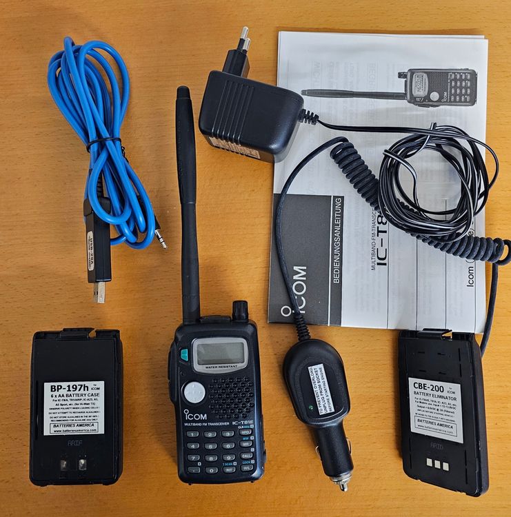 iCOM IC-T81E 4-Band Handy 4m-2m-70cm-23cm (Gebraucht) in Arbon für CHF ...