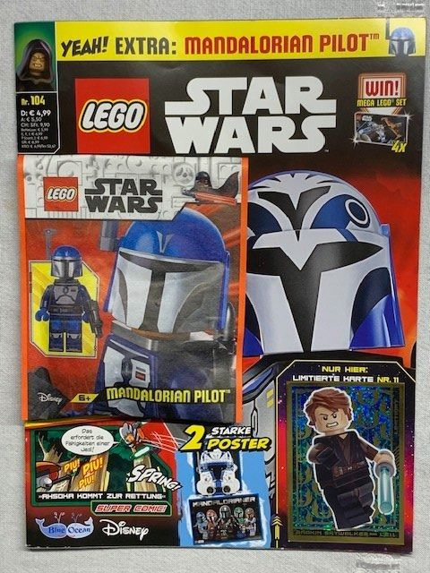 Lego Star Wars Nr. 104, inkl. Minifigur Mandalorian Pilot (Neu (gemäss ...