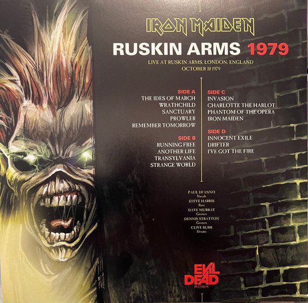 Iron Maiden, Ruskin Arms 1979 - 2 LP Picture Disc | Kaufen auf Ricardo