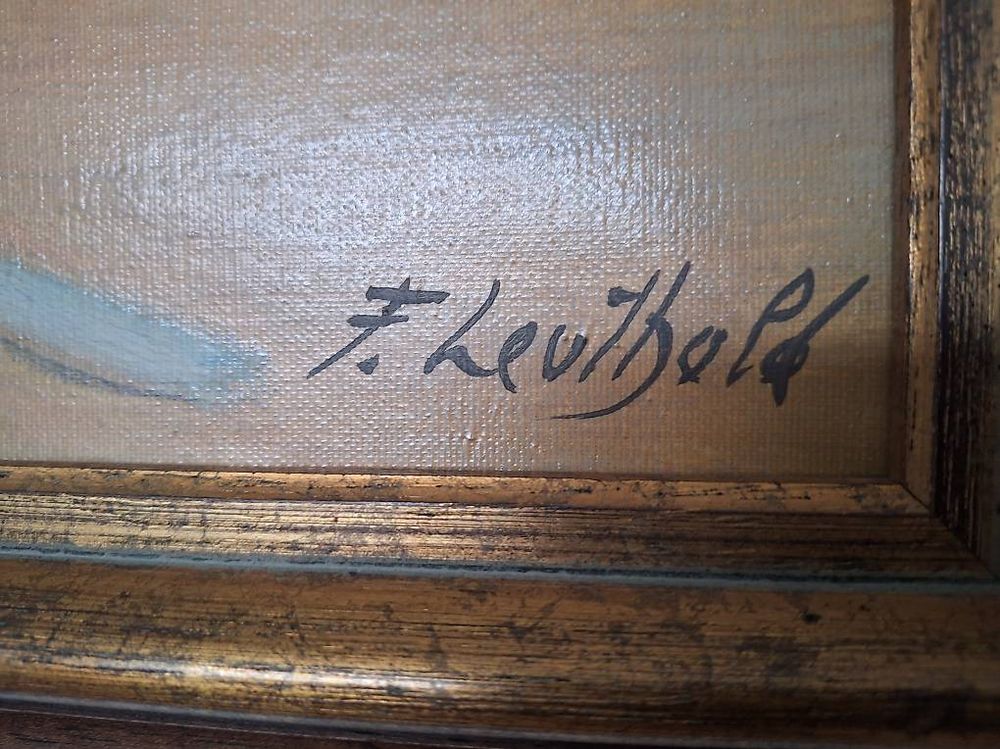 Ölgemälde, Stilleben von F. Leuthold (Gebraucht) in Luzern für CHF 1 ...