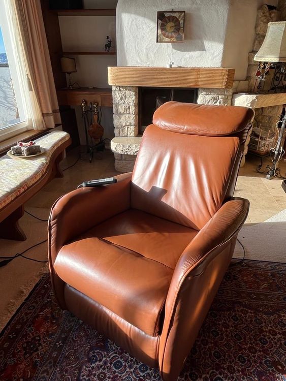 Relaxsessel Leder braun | Kaufen auf Ricardo