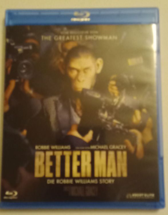 Blu-ray: Better Man – Die Robbie Williams Story, neuwertig (Gebraucht ...