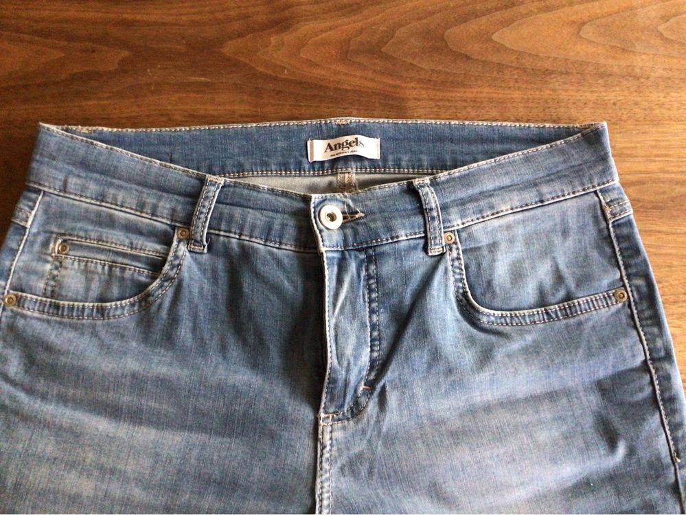 Angel Jeans neu Gr. 38 heller Stoff, weiches Material (Neu (gemäss ...