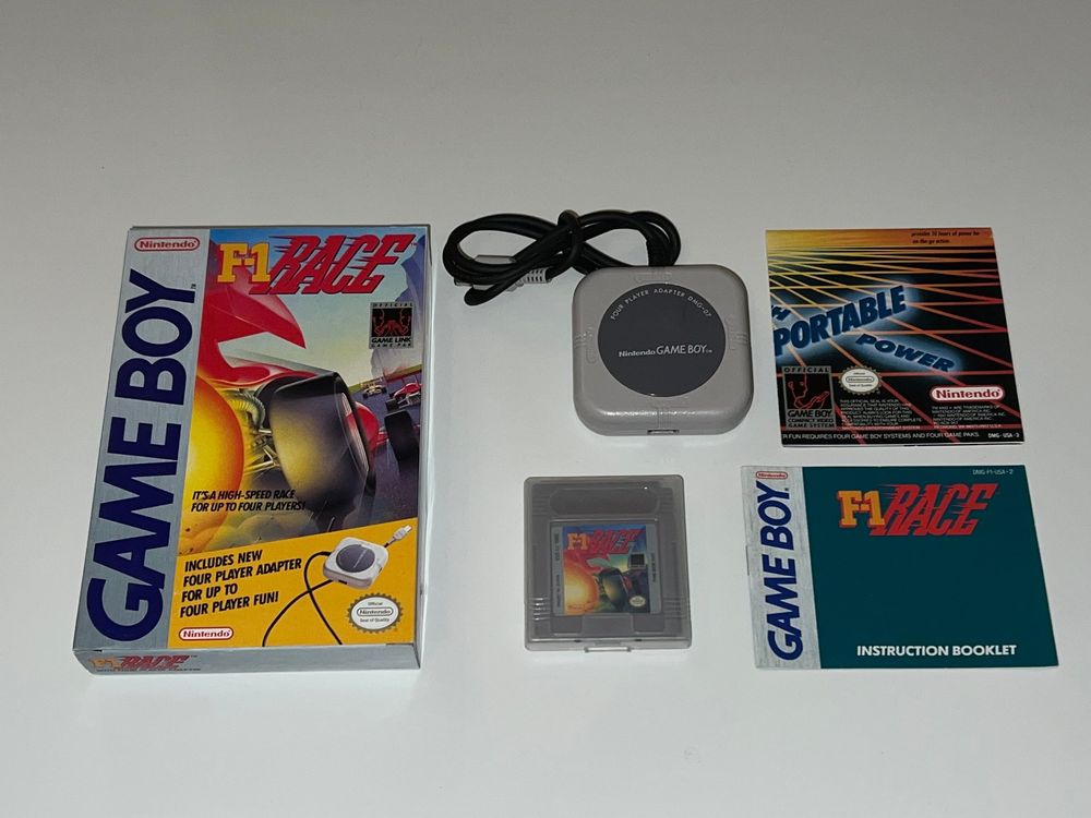 Nintendo Game Boy Classic (GB) Spiel - F-1 Race (OVP) (Gebraucht) in ...