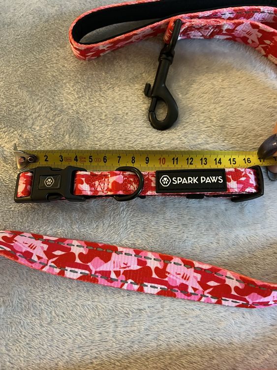Matching Pink Dog Collar & Leash SPARK PAWS | Kaufen auf Ricardo