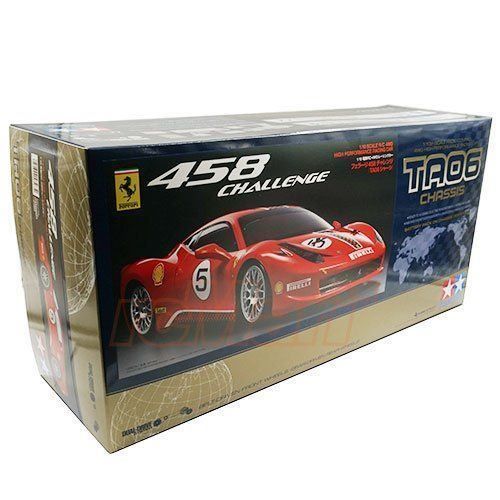 TAMIYA 58563 TA-06 Ferrari 458 Challenge (Neu und originalverpackt) in ...