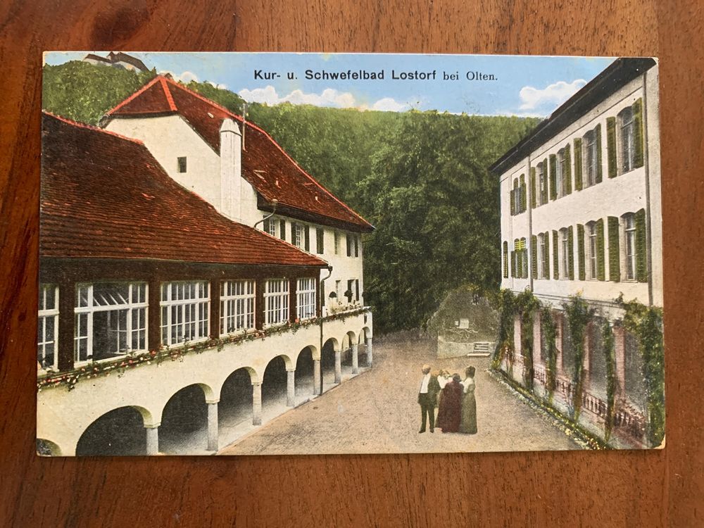 Set von Lostorf Bad mit Brief von 1884 (Gebraucht) in Oftringen für CHF ...