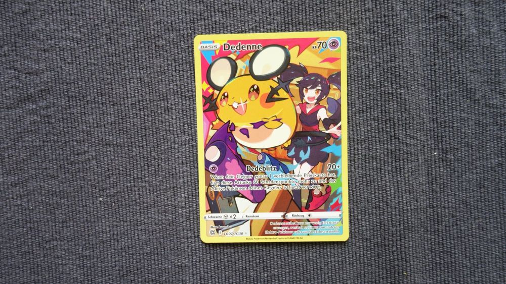 Dedenne Full Art Trainer Gallery Brilliant Stars (DE) (Gebraucht) in ...