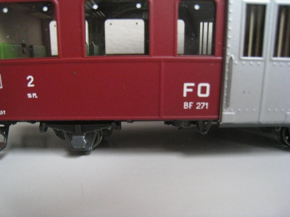 Ferro Suisse FO BF 2 271 rot, Personen/Gepäckwagen (Gebraucht) in Buchs ...