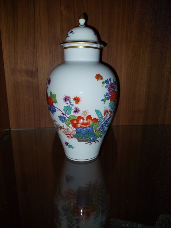 Meissner Pozelan Vase mit Deckel (Gebraucht) in Altenrhein für CHF 145 ...