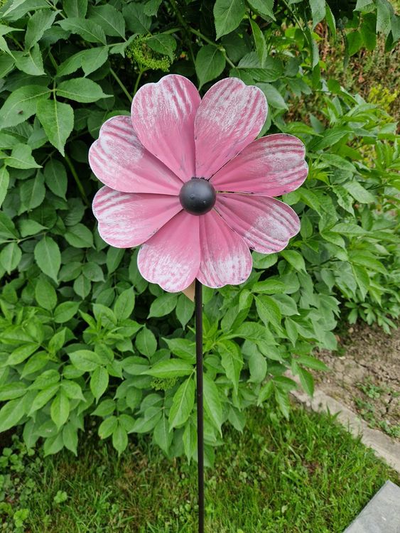 Windspiel Blüte altrosa 23 x 7 x 128cm | Kaufen auf Ricardo