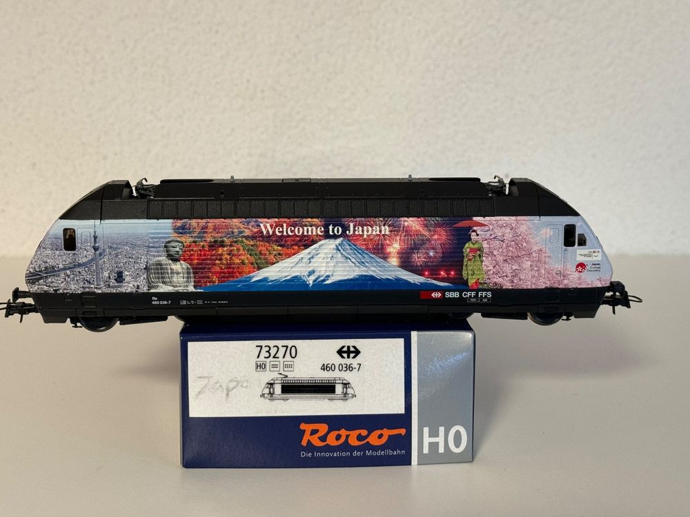 Roco SBB Re 460 Welcome to Japan DC analog neu (Gebraucht) in Goldau ...