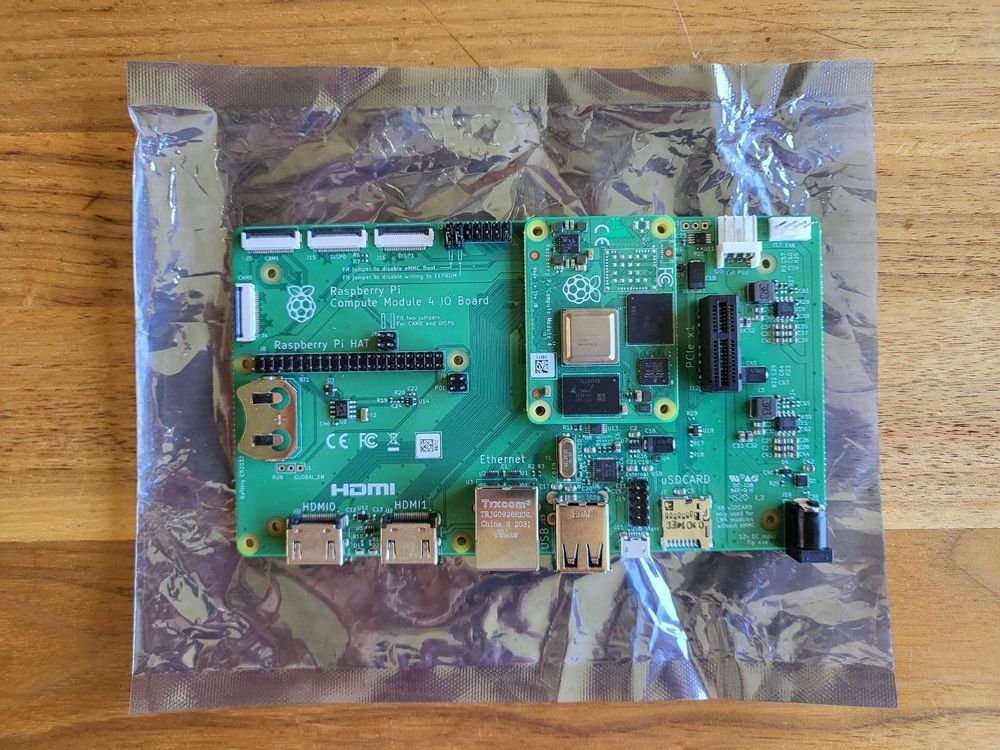 Raspberry Pi Rpi CM4 IO BOARD mit Modul | Kaufen auf Ricardo