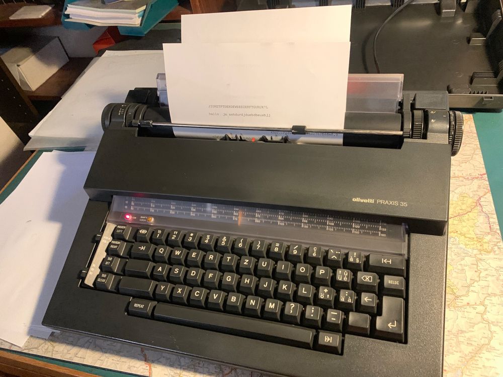 Olivetti Schreibmaschine Praxis 95 | Kaufen auf Ricardo