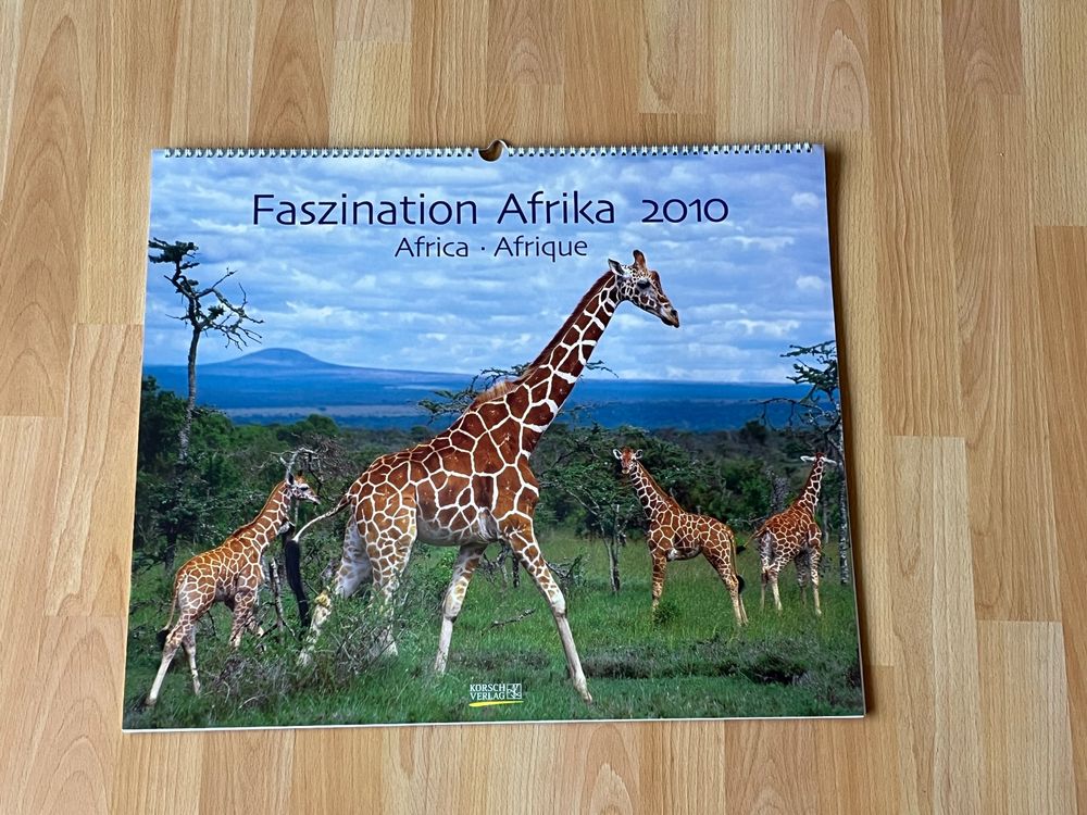 Kalender „Faszination Afrika 2010" -> auch 2027+2032 gültig (Gebraucht ...
