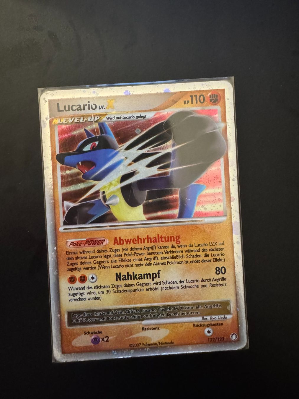 Lucario LV.X — Full Art / LV.X (Deutsch) (Gebraucht) in Ausserberg für ...
