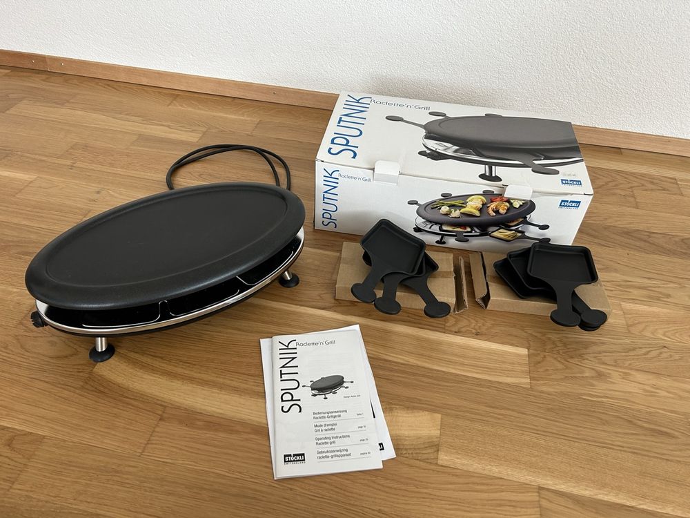 Sputnik Raclette‘n‘Grill Stöckli Switzerland | Kaufen auf Ricardo