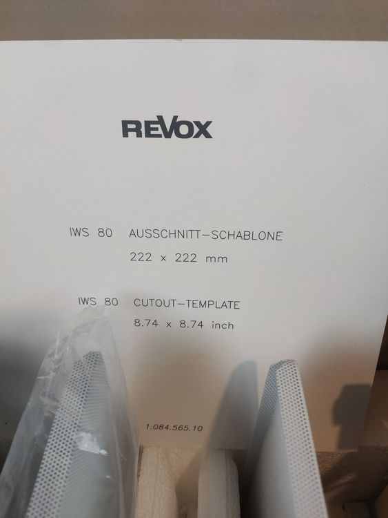 Revox Re:sound IWS 80 Einbaulautsprecher (Gebraucht) in Basel für CHF ...