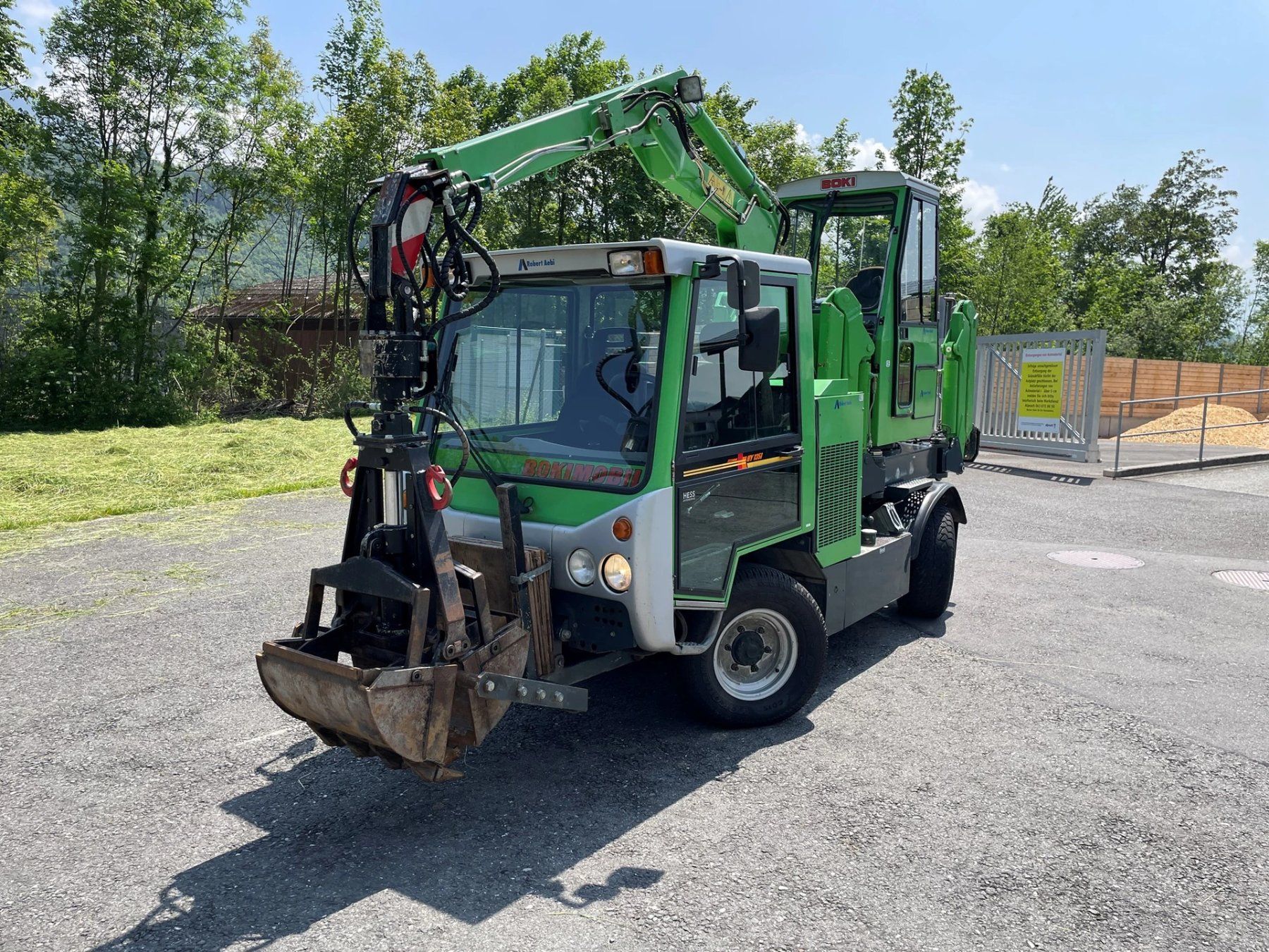 Reform Bokimobil HY1351 mit Boki Bagger (Gebraucht) in Alpnach-Dorf für ...