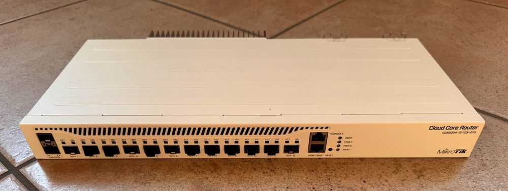 Mikrotik Router CCR2004-1G-12S+2XS (Gebraucht) in für CHF 349 – mit ...