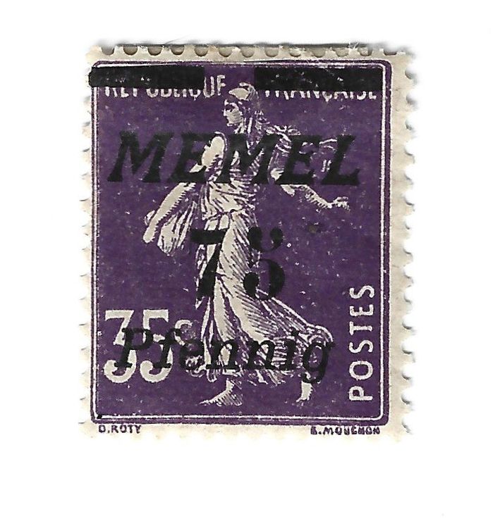 Deutsches Reich Memelgebiet-Mi 62 (Neu (gemäss Beschreibung)) in Hittnau für CHF 1 – mit ...