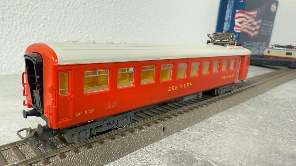 Kleinbahn Speisewagen Dr 4 H0 / DC in OVP (Gebraucht) in Schlieren für ...