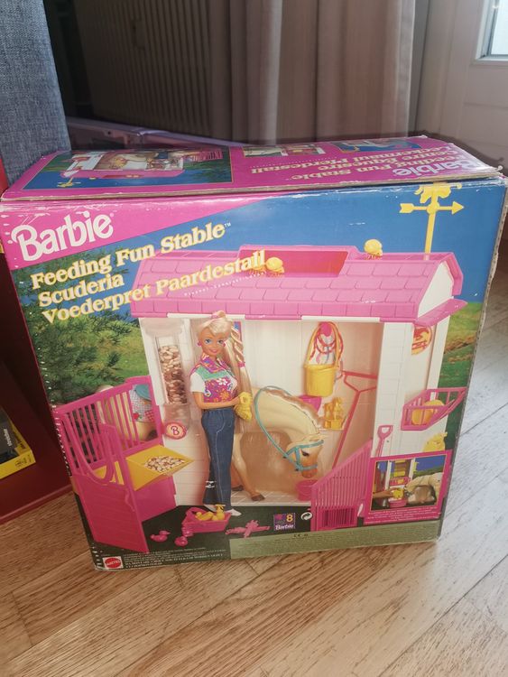 Barbie Stall inkl. Pferd | Acheter sur Ricardo