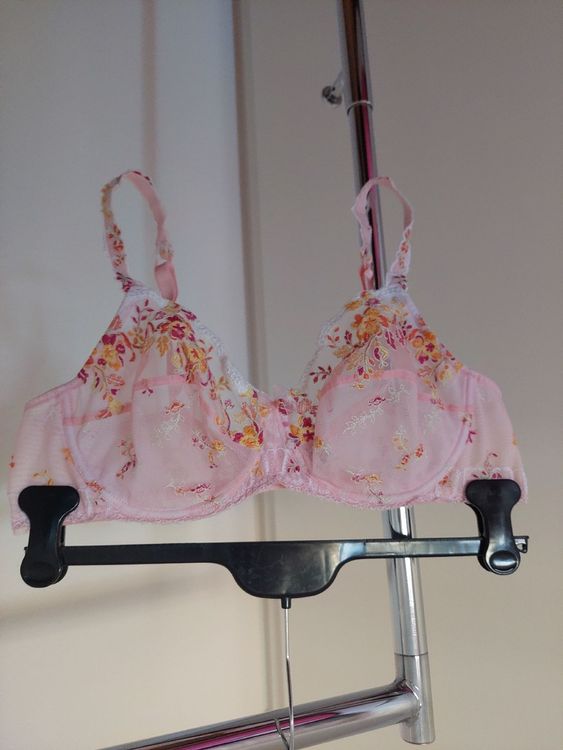 lise-charmel-bh-80d-rosa-stickerei-blumenmuster-neu-kaufen-auf-ricardo