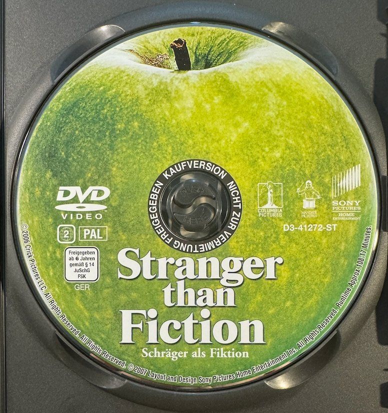 DVD SCHRÄGER als FIKTION - EMMA THOMPSON - DUSTIN HOFFMAN (Gebraucht ...
