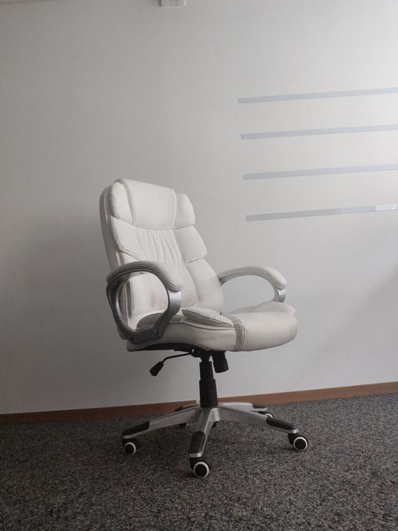 Boss Stühl Weiss Ergonomic Office Chair, Comfortable (Gebraucht) in ...